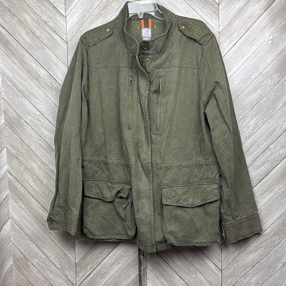 jcpenney | Jackets & Coats | Jc Penney Olive Green Military Utility ...